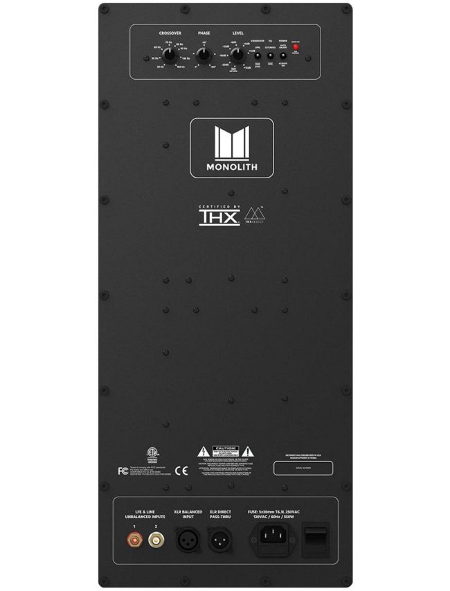 Monolith By Monoprice V2 THX Certified 10", 12", and 15" Subwoofers ...