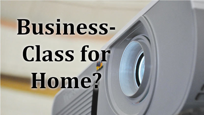 Business-Class Projector for Home Theater? Deal or Terrible Decision ...