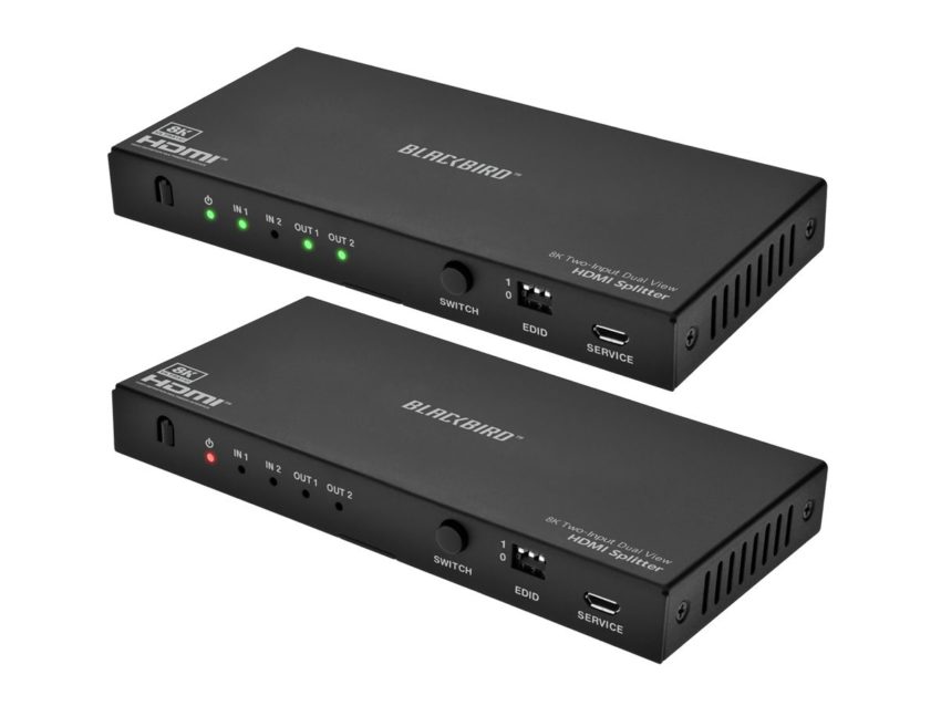 Monoprice Blackbird 8K Dual Function HDMI Splitter/Switch | AV Gadgets